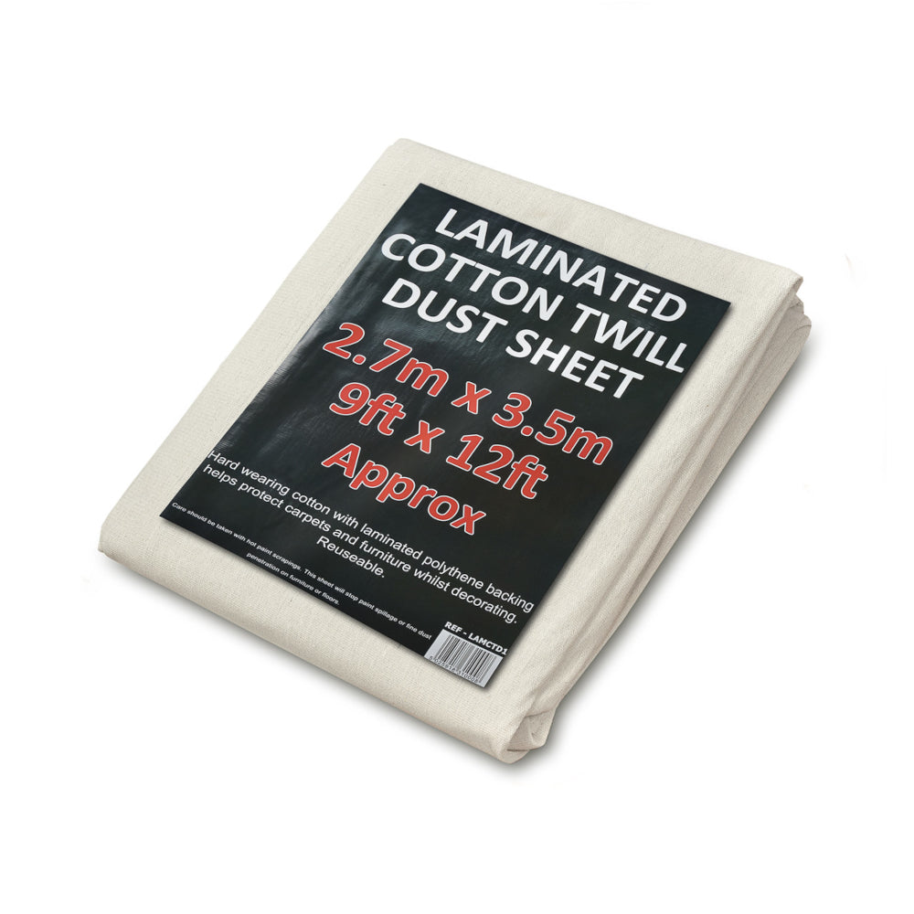 Laminated Dust Sheet - 12' x 9' – Protecta Screen