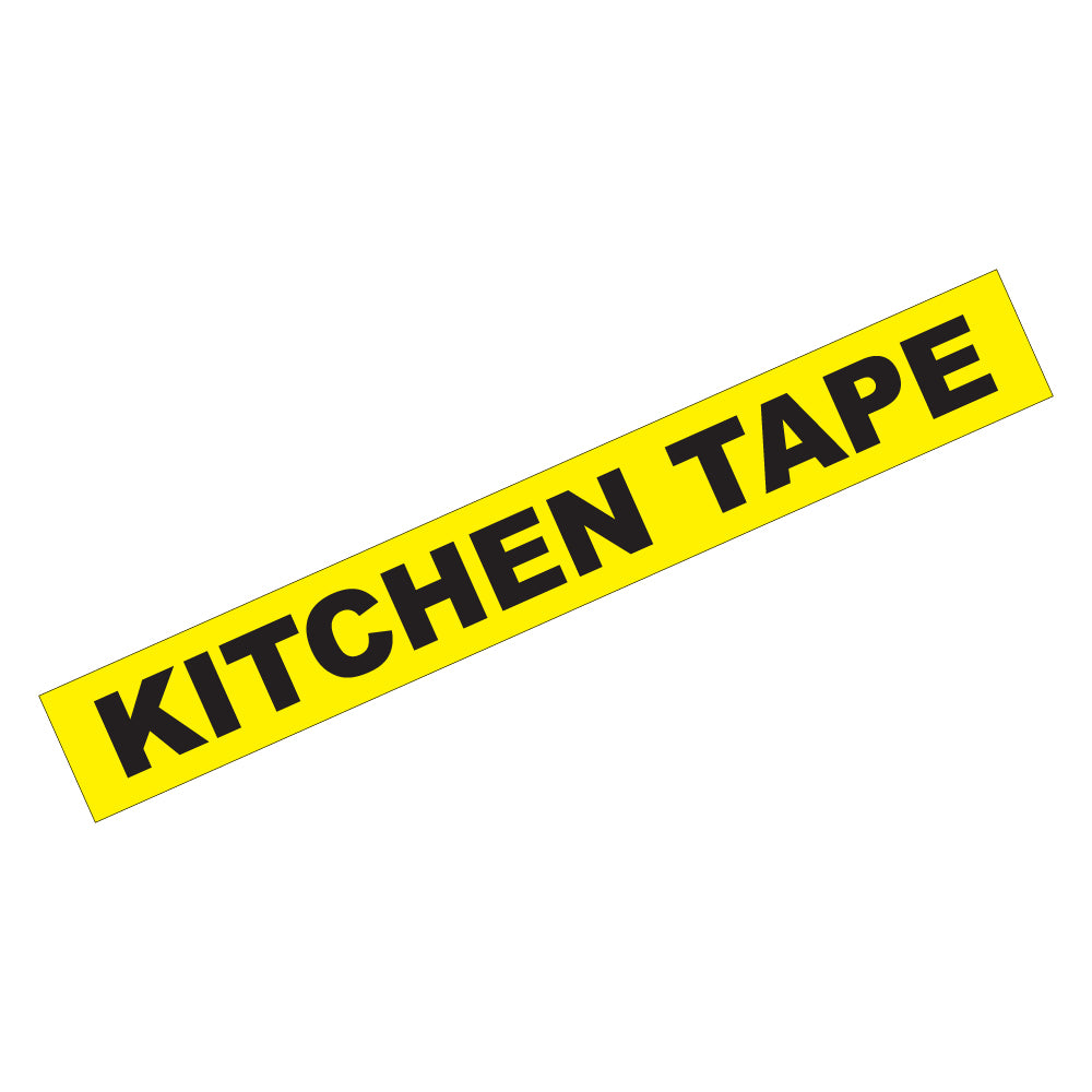 First Fix "Kitchen" Self Adhesive Tape - 48mm x 33m – Protecta Screen