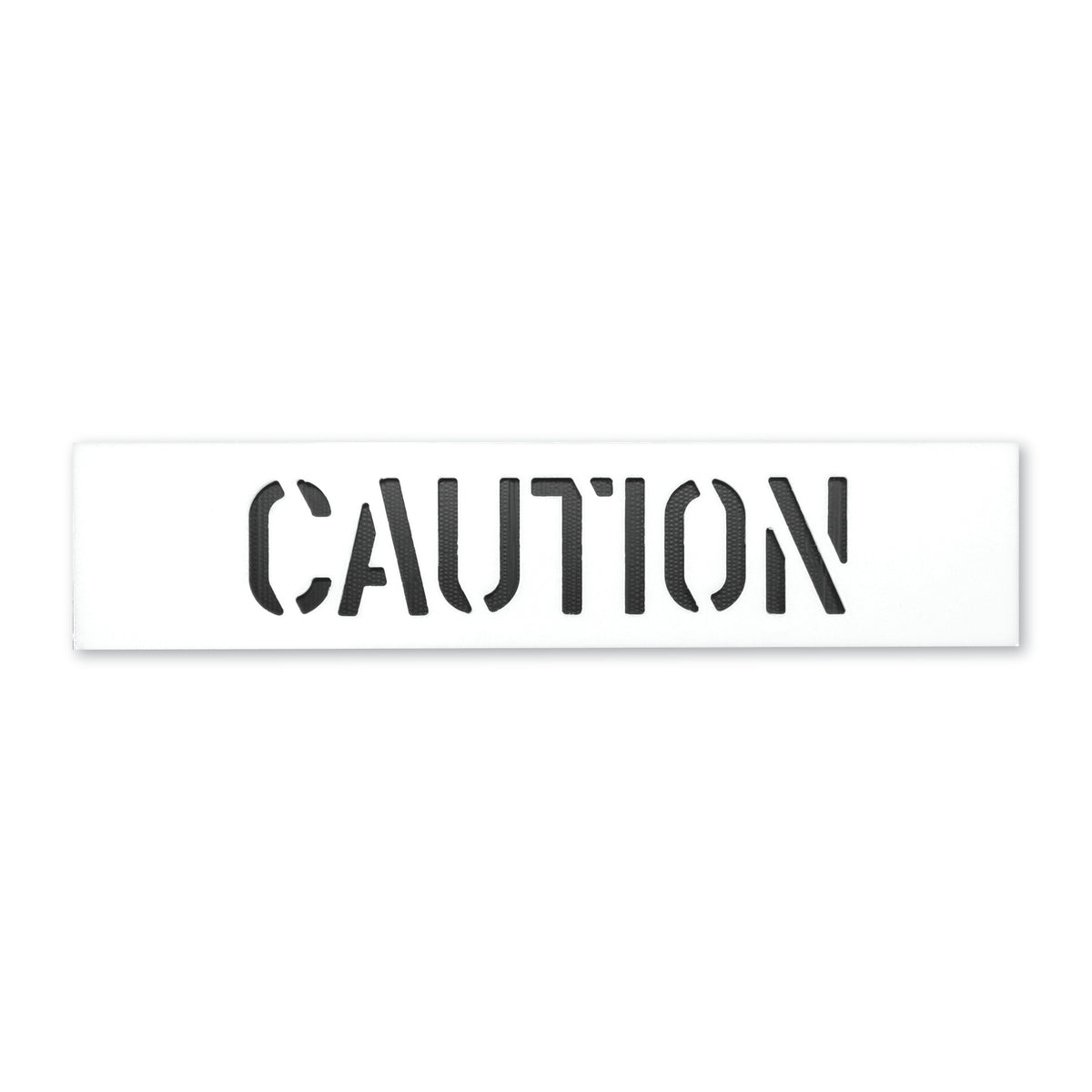 First Fix Stencil - 'Caution' - 150mm x 650mm x 3mm – Protecta Screen