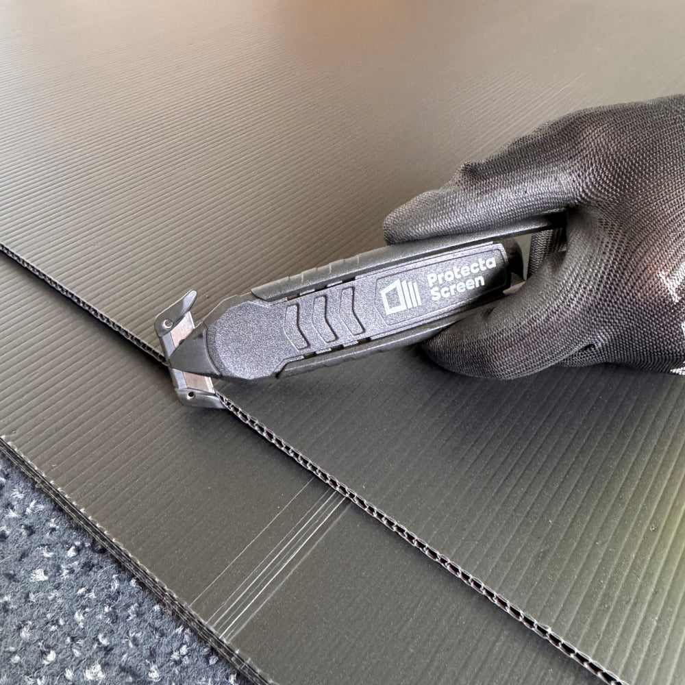 CoroKnife™ Temporary Protection Safety Knife – Protecta Screen