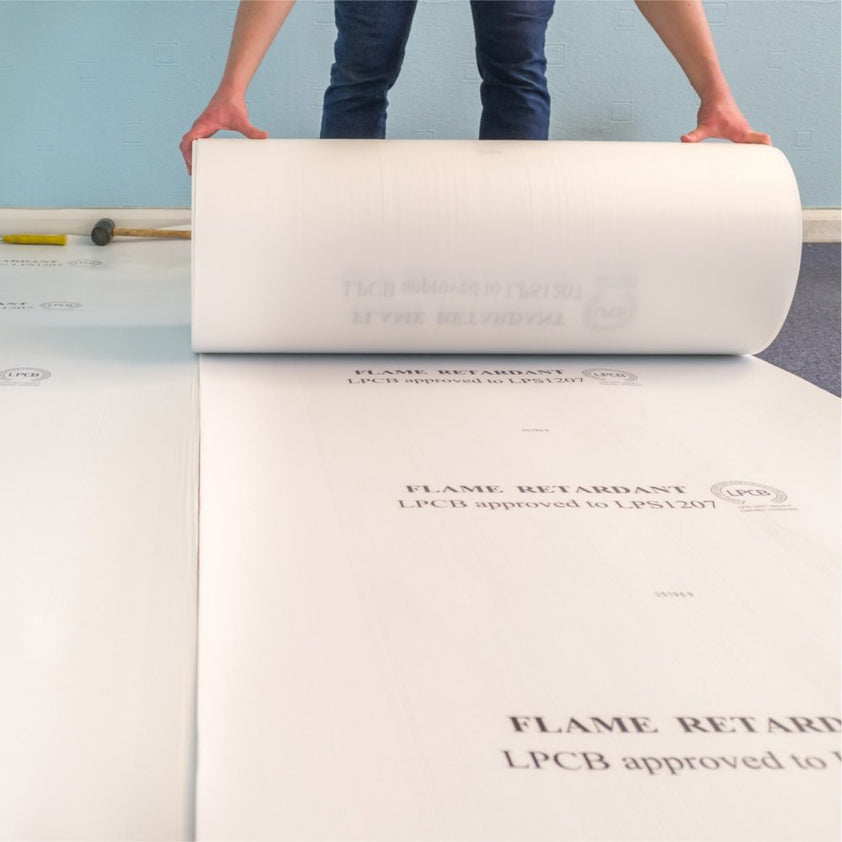 Protecta Board™ Flame Retardant Protection Roll – Protecta Screen